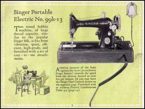 Singer knee lever sewing machines | oldsingersewingmachineblog