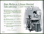Vintage Singer cabinets, treadle bases – and 1929 UK prices ...